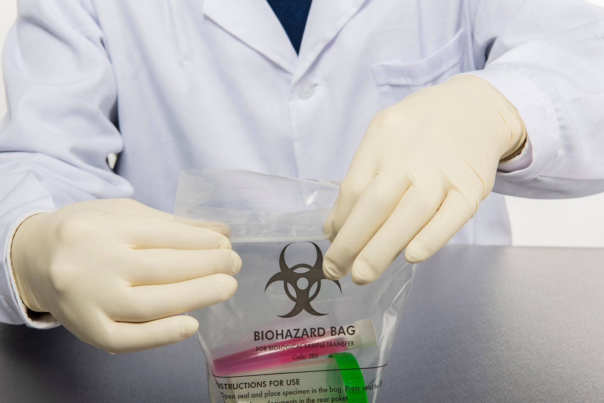 BIOHAZARD BAG - BAG LINE - ORUM INTERNATIONAL - MADE IN ITALY